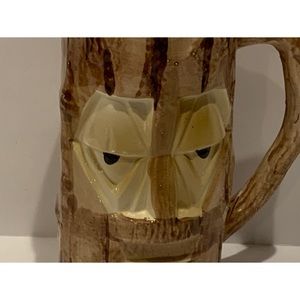 Unbranded | Dining | Vintage Tall Tree Stump Face Mug | Poshmark